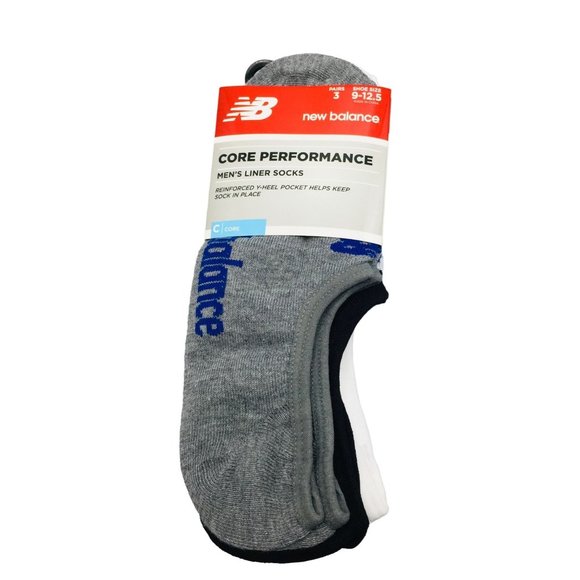 New Balance | Underwear & Socks | New Balance Mens Liner Socks 3 Pairs ...